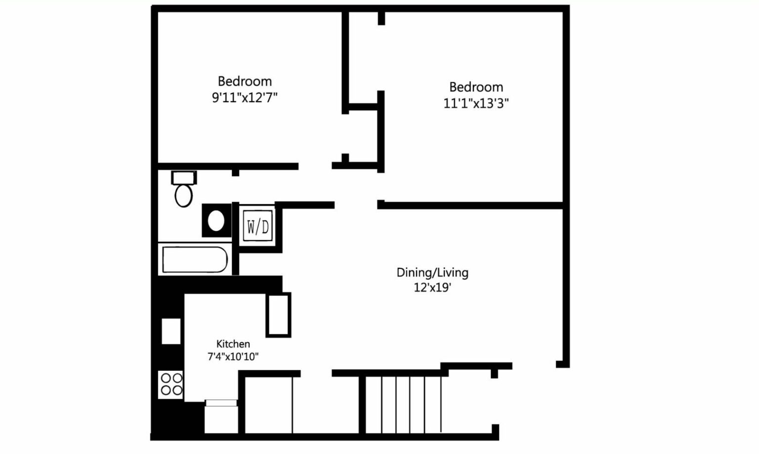 1, 2, & 3 Bedroom Floorplans | Drexelbrook Apartments
